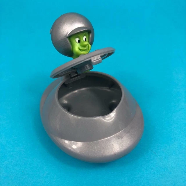 RETRO HANNA BARBERA The Flintstones Great Gazoo Alien Toy Figure Lid ...