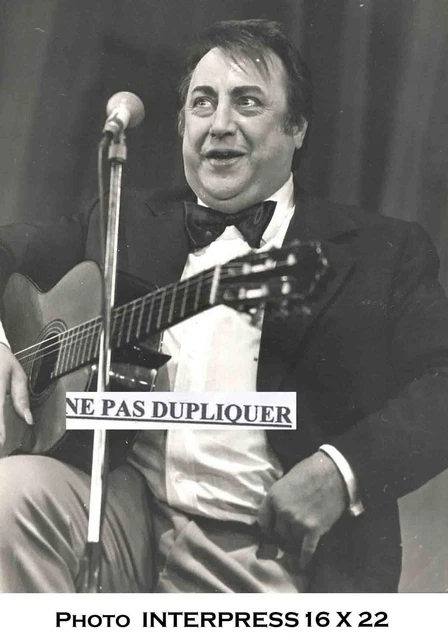 PHOTO DE PRESSE Originale Interpress De Raymond Devos EUR 8,00 ...