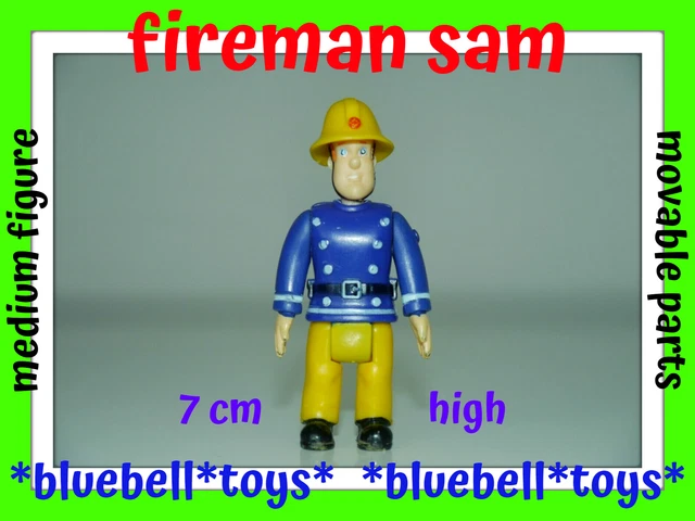 FIREMAN SAM FIGURES FIREMAN SAM Movable Action Figure Medium 6,5 cm. £2 ...
