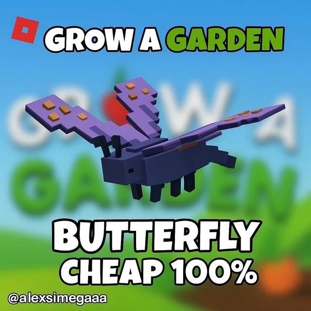🦋 BUTTERFLY 🦋 GROW A GARDEN🪴 🎮ROBLOX (Super Fast Delivery🚀!) $4.50 ...