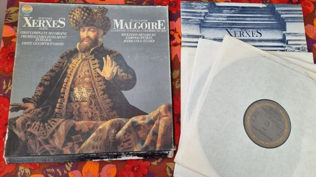 HANDEL: XERXES - Malgoire/ La Grande Ecurie - 3xLP CBS 79325 *MINT ...