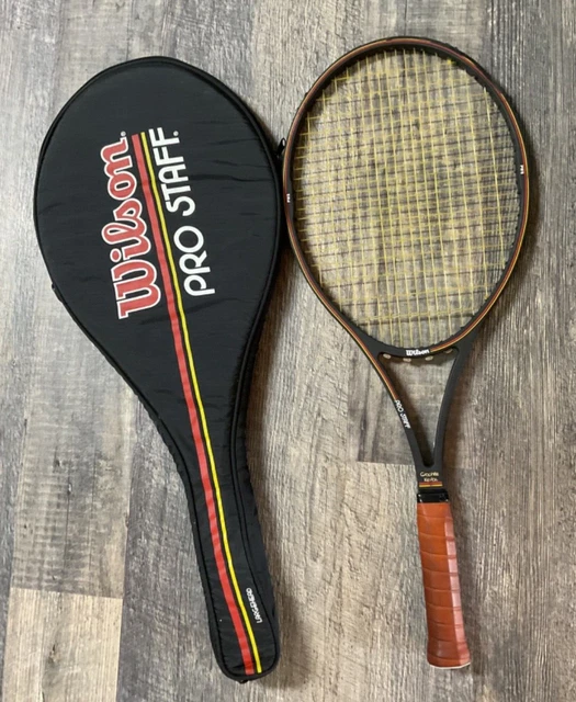 VTG WILSON PRO Staff Tennis Racket PWS made with Kevlar Graphite 4-1/2 ...