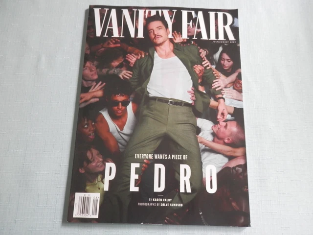 VANITY FAIR MAGAZINE - Pedro Pascal July 2025 - August 2025 - Free Shipping £9.63 - PicClick UK