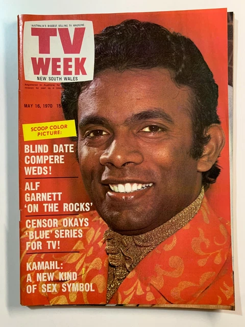 VINTAGE AUSTRALIAN NEWS Magazine - TV Week 16 May 1970 $26.10 - PicClick AU
