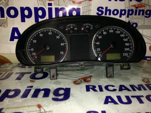 TABLEAU DE BORD Compteur Kilométrique Volkswagen Polo 1.4 02/06 Code 6Q0920821B EUR 169,58 ...