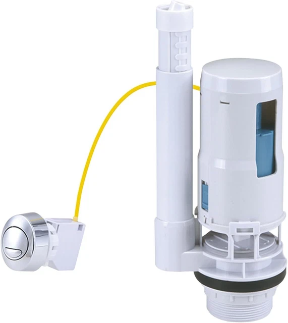TOILET DUAL FLUSH Valve with Push Button Toilet Flush System ...