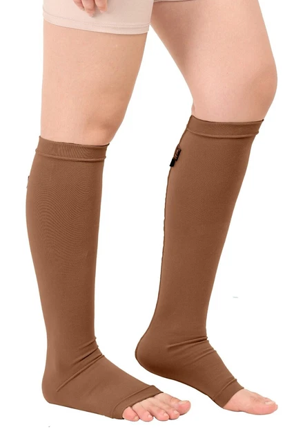 BAS DE COMPRESSION médicaux pour varices - sous le genou, COMPRESSION ...