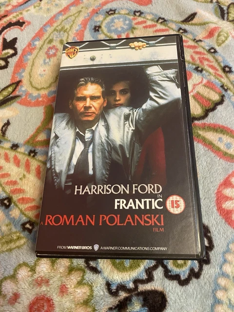 HARRISON FORD IN Frantic VHS Video Roman Polanski Film Fully Tested VGC ...