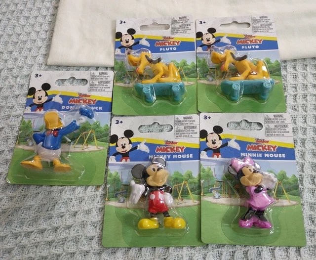 MICKEY MOUSE FUNHOUSE Disney Junior fünf Mini Figuren. Nagelneues ...