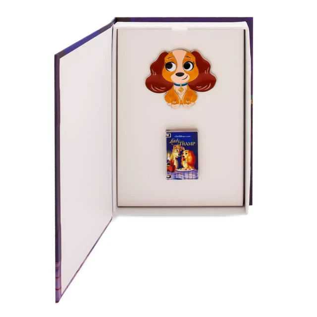 WALT DISNEY STORE * Lady and the Tramp VHS Pin Set Limited Release ...