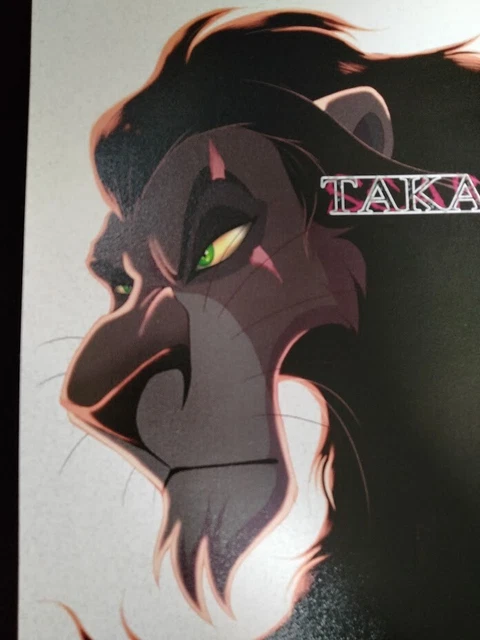 The Lion King Doujinshi Mufasa Sarabi Scar Taka B5 118pages Tategami £4612 Picclick Uk