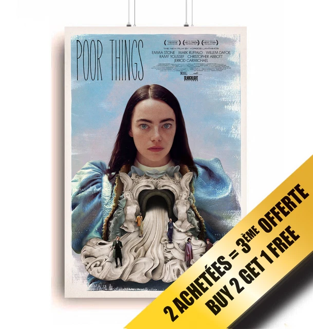 POOR THINGS' POSTER Film 2023 EMMA STONE EUR 8,99 - PicClick FR