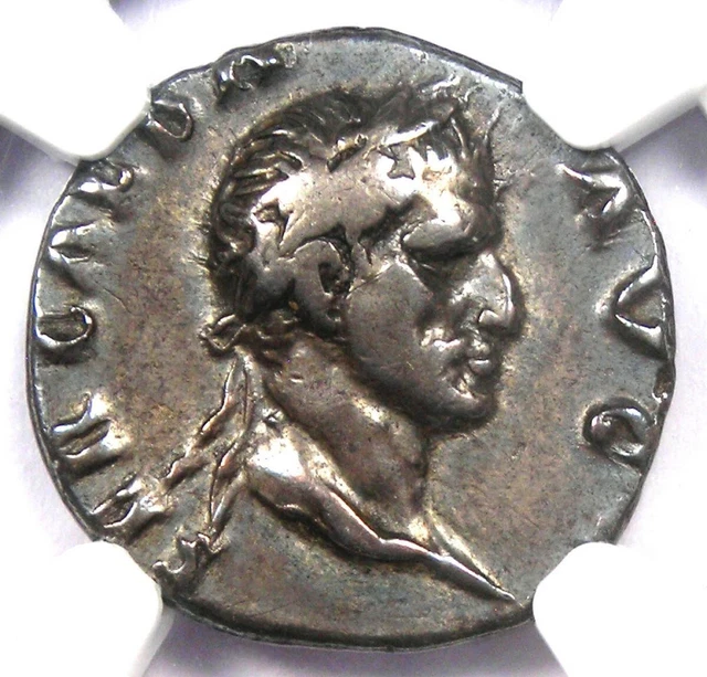 GALBA AR DENARIUS Silver Ancient Roman Coin 68-69 AD - Certified NGC VF ...