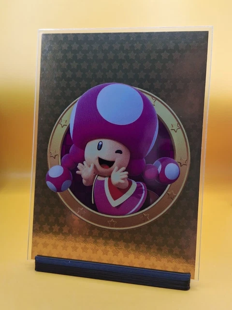 EDITION LIMITÉ - Carte Panini Super Mario Trading Cards Gold - n°152 ...