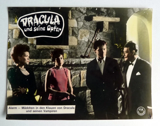DRACULA UND SEINE OPFER John Carradine AUSHANGFOTO #Y German L C ´70 Al ...