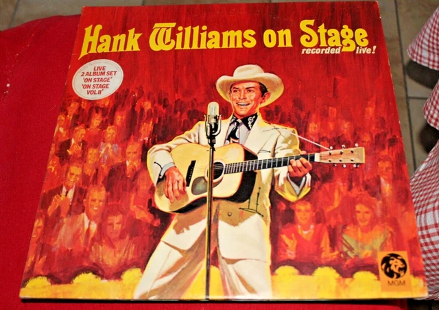 EX+ HANK WILLIAMS 0N Stage - Mgm Gatefold Dbl Mgm Lp 2683 046 From 1964 EUR 11,71 - PicClick IT
