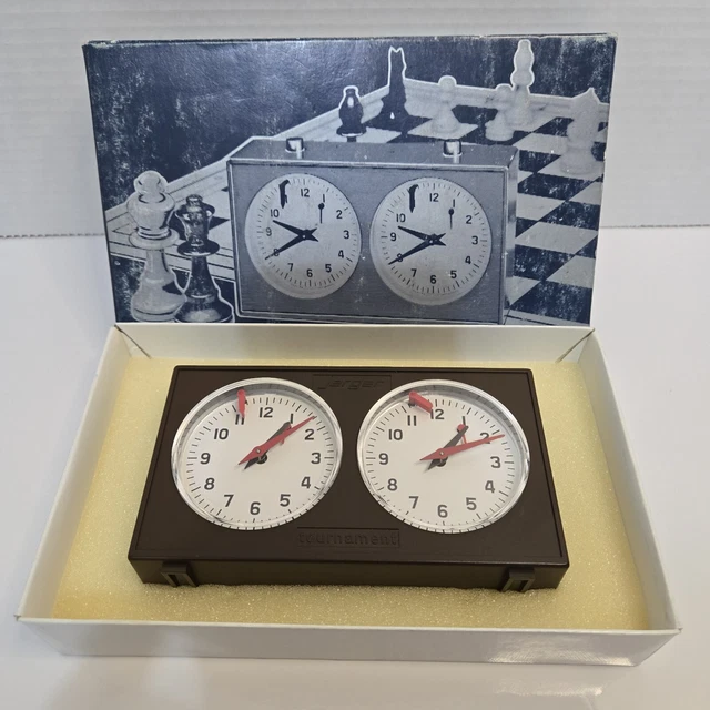 VINTAGE JERGER CHESS CLOCK 1970's Tournament German Clock 2-410 $49.99 ...