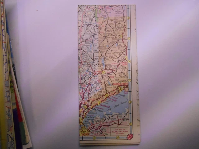 OLD ROAD MAP usa new york aaa road map £8.22 - PicClick UK