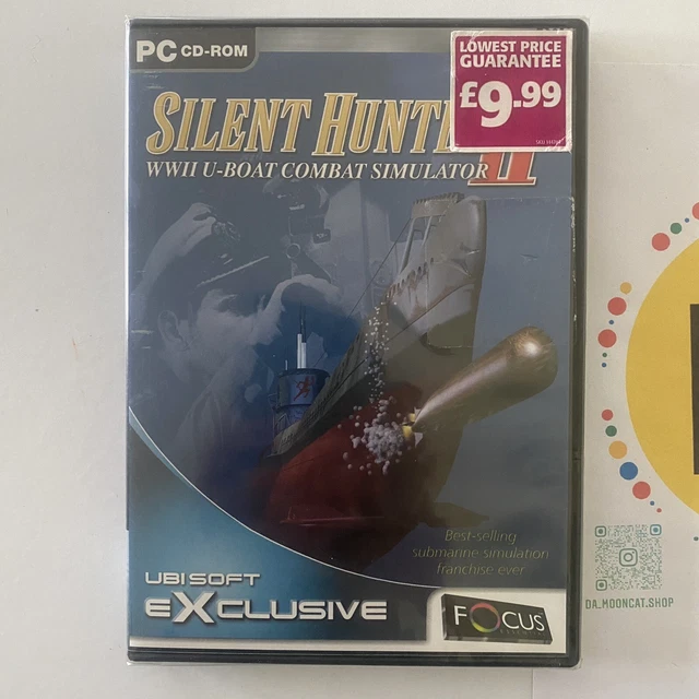 SILENT HUNTER 2 PC Game CD-ROM Win 95/98/ME WW2 U-Boat Naval Combat ...