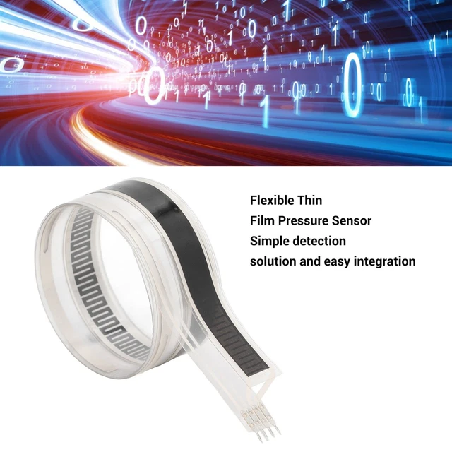 FLEXIBLE THIN FILM Pressure Sensor Piezoelectric Integrated ...