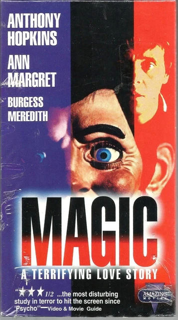 MAGIC VHS 1993 Anthony Hopkins Ann-Margret Burgess Meredith Horror ...