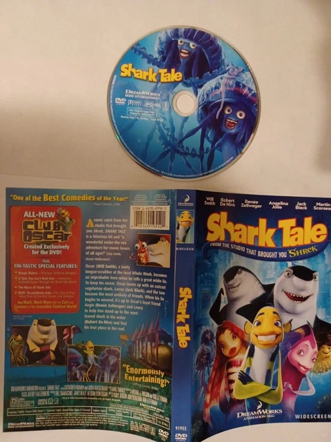 SHARK TALE (DVD & Cover Art ONLY) disc Like NEW - widescreen EUR 1,50 ...