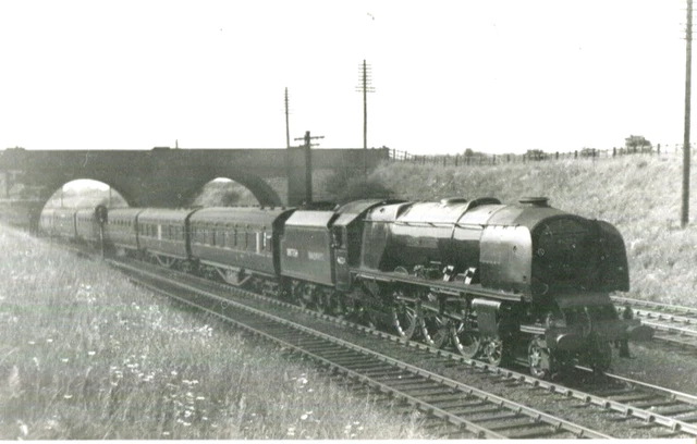 RAILWAY PHOTO BR Princess Coronation No 46224 PRINCESS ALEXANDRA in ...