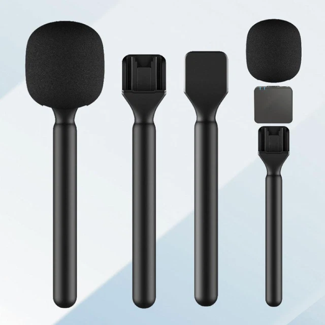 INTERVIEW STICK WIRELESS Microphone Handheld Stick Microphone Lot Z1 √ ...