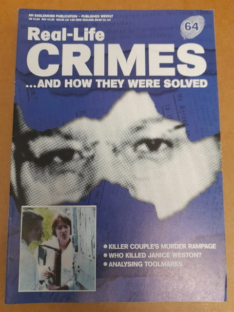 REAL LIFE CRIMES Magazine #64 - Killer Couples Murder Rampage £2.50 ...