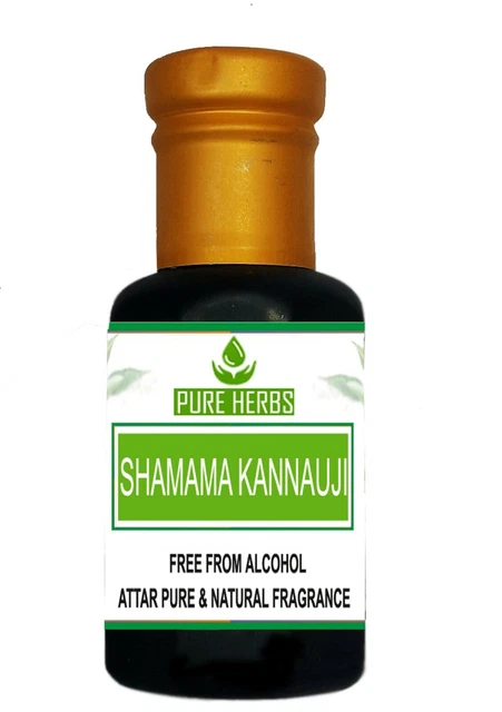 PURE HERBS SHAMAMA Kannauji Attar Natural Fragrance For Unisex & Daily ...