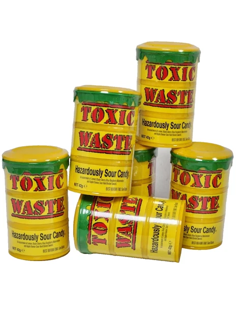 TASTE THE THRILL Hazardously Sour Christmas Candy A Novelty Explosion ...