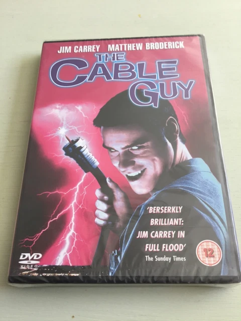 THE CABLE GUY [DVD] [2005] Jim Carrey,Matthew Broderick,Leslie Mann ...