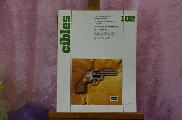 ANCIENNE REVUE CIBLES La Carabine Erma Werke Gallager Fusil Martini ...