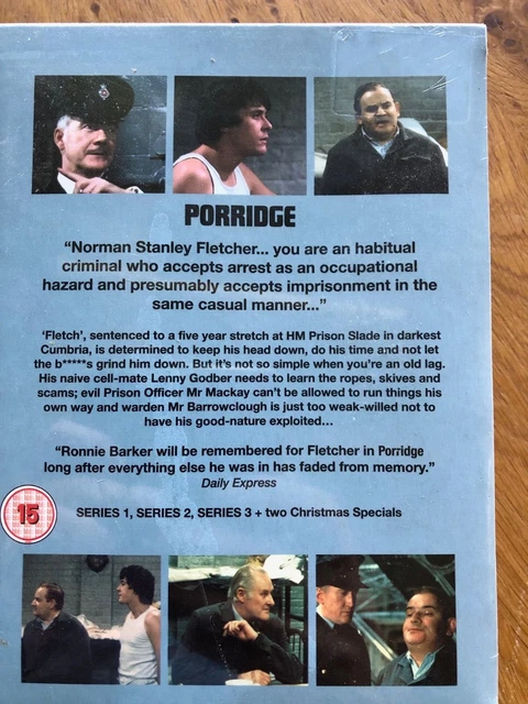 PORRIDGE THE Complete Collection DVD BOX SET NEW SEALED UK FREEPOST EUR ...