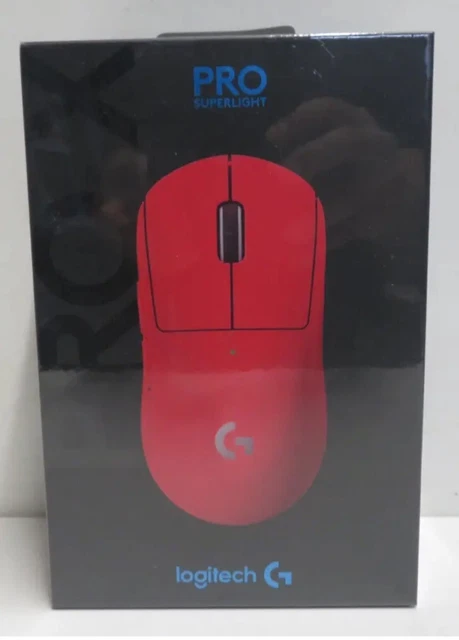 NEW LOGITECH G PRO X SUPERLIGHT Wireless Gaming Mouse (Red) - Brand New ...