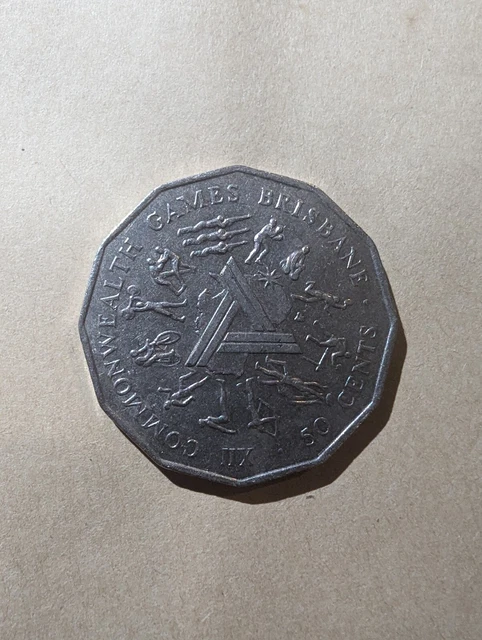 AUSTRALIAN 50 CENTS Commonwealth Games 1982 - XF Grade $2.00 - PicClick AU