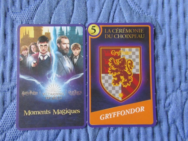 CARTE HARRY POTTER / Les Animaux Fantastiques U - Gryffondor EUR 1,00 ...