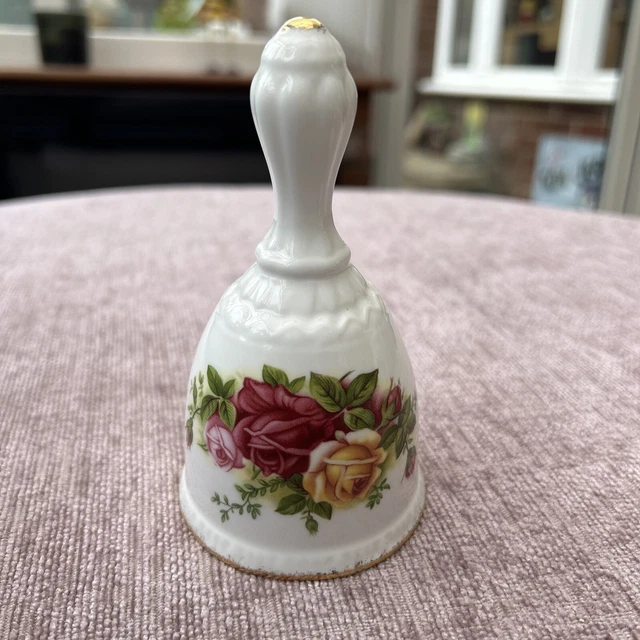 ROYAL ALBERT OLD Country Roses Bell £7.00 - PicClick UK