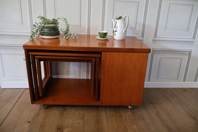 MID CENTURY MCINTOSH Coffee Table Tristor Teak Metamorphic £245.00 ...