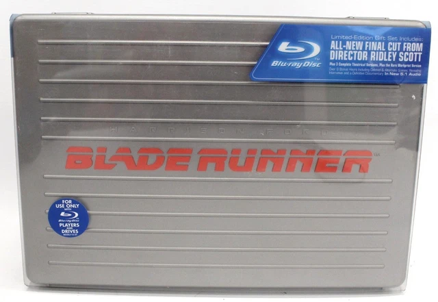 BLADERUNNER 5-DISC BLU-RAY Disc Collectable LTD ED. Box Set W ...