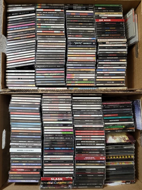 HUGE MUSIC COLLECTION - ACDC Greenday Journey Bon Jovi Metallica GNR ...
