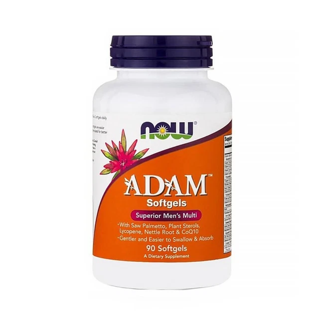 NOW FOODS ADAM (multivitamins for men), 90 gel capsules £27.49 ...