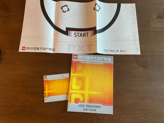 LEGO MINDSTORMS NXT Disc, User Guide Instructions, and Test Pad, for ...