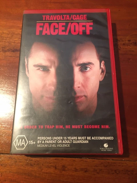 FACE OFF - Nicolas Cage, John Travolta - Vhs Video Tape $15.00 ...