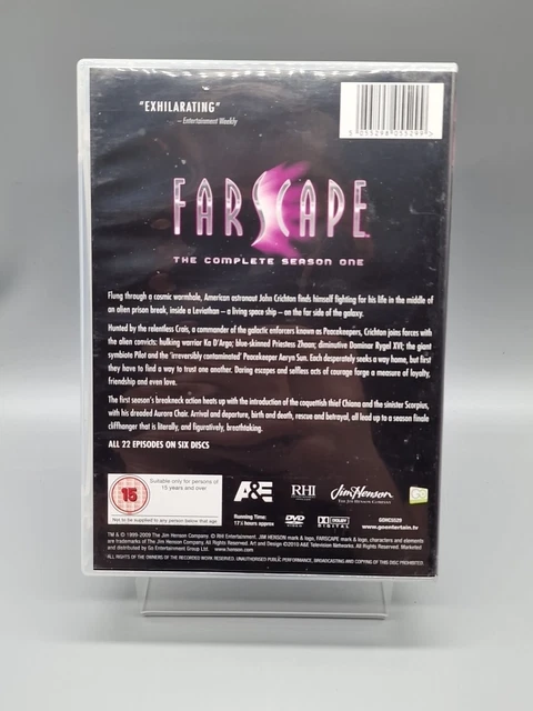 FARSCAPE SEASON 1 - Complete DVD Box Set Series Sci-fi $18.52 - PicClick CA
