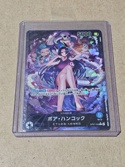 ONE PIECE TCG Boa Hancock Op-07-038 Alt Art Leader EUR 70,10 - PicClick FR