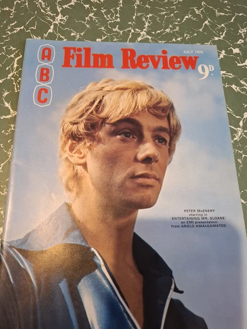 ABC FILM REVIEW Magazine JULY 1970 Peter McEnery Dracula Mr Sloane ...