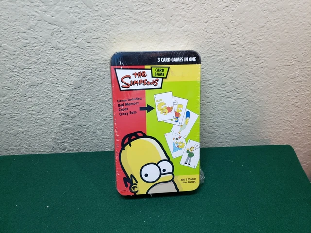 THE SIMPSONS CARD Game, 3 card games in one, New - Sealed £7.21 ...