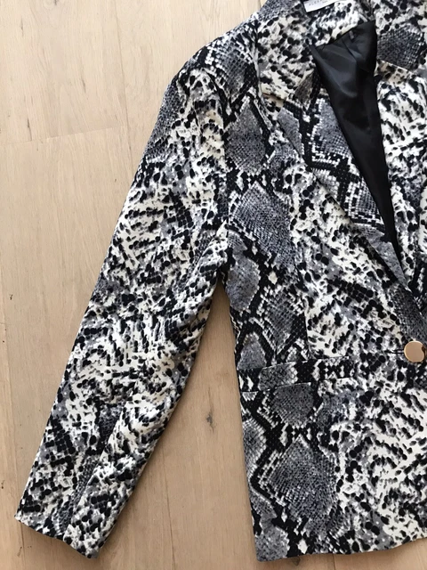 COMME NEUVE BELLE veste Python Modèle Balmain marque Alexandra Neel EUR 149,00 - PicClick FR