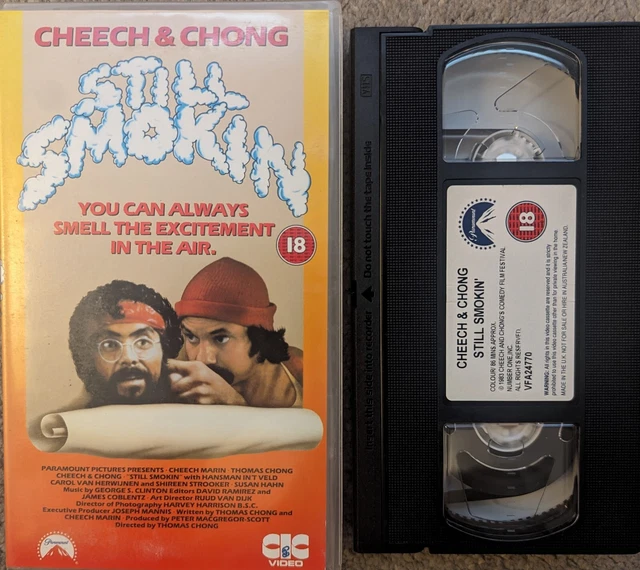 CHEECH & CHONG Still Smokin VHS Video PAL £9.99 - PicClick UK